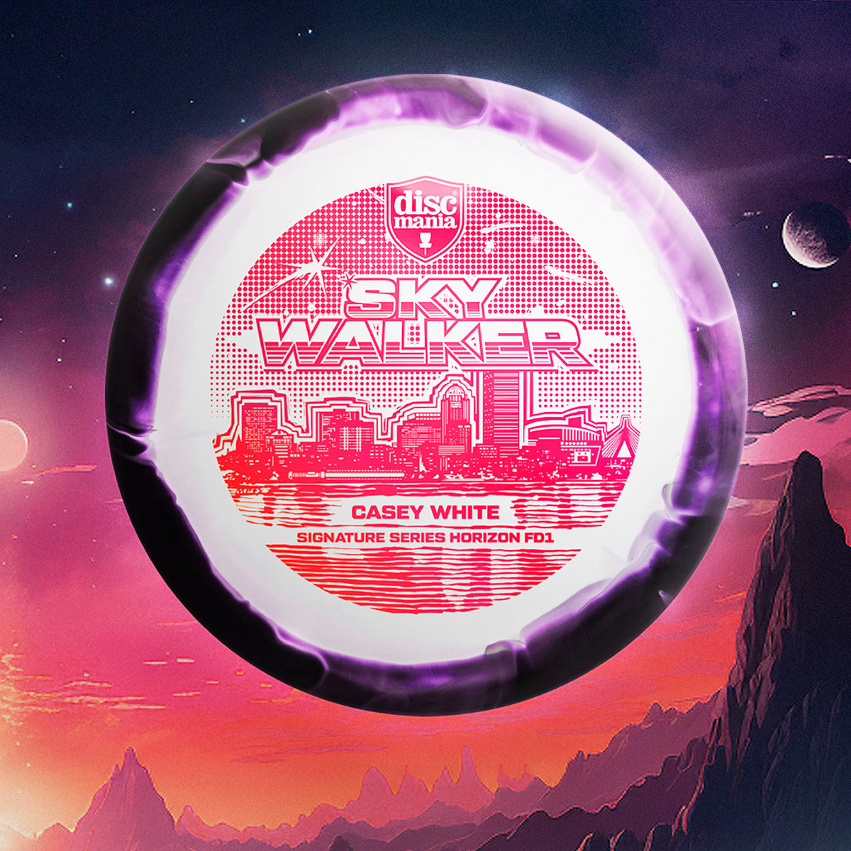 Discmania Horizon S-Line FD1 - Sky Walker Casey White Signature Series | Fairway Driver 7/4/0/2 ...