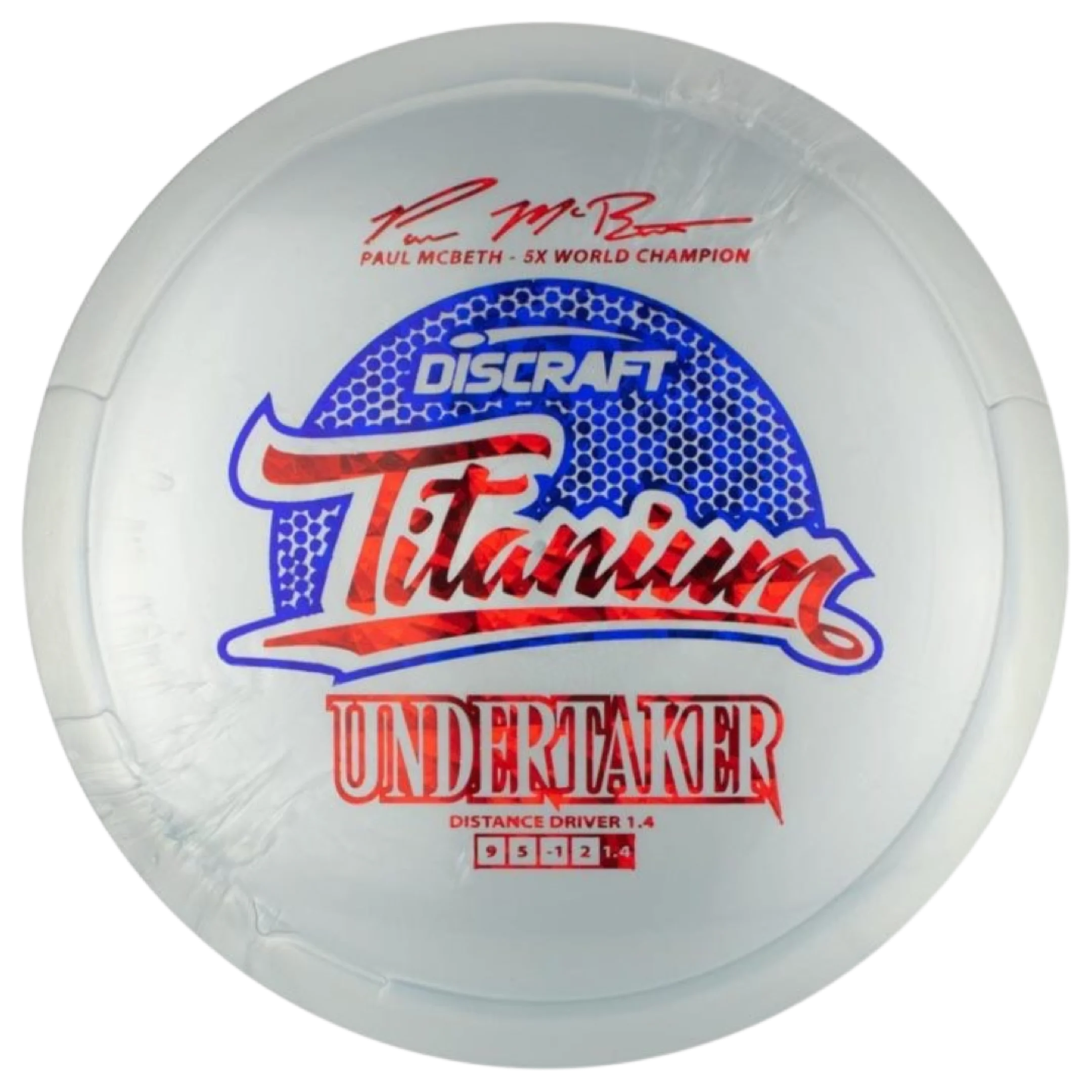 Discraft Titanium Raptor | Driver 9/4/0/3 | Local Route