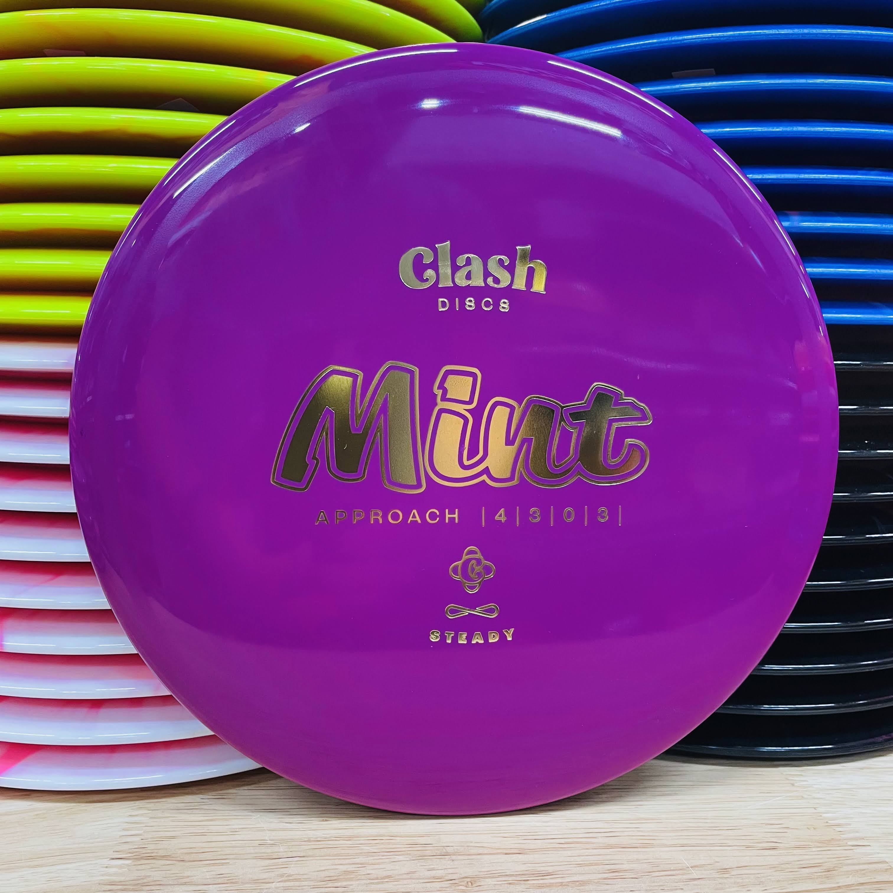 Clash Discs Steady Mint | Putt & Approach 4/3/0/3 | Local Route