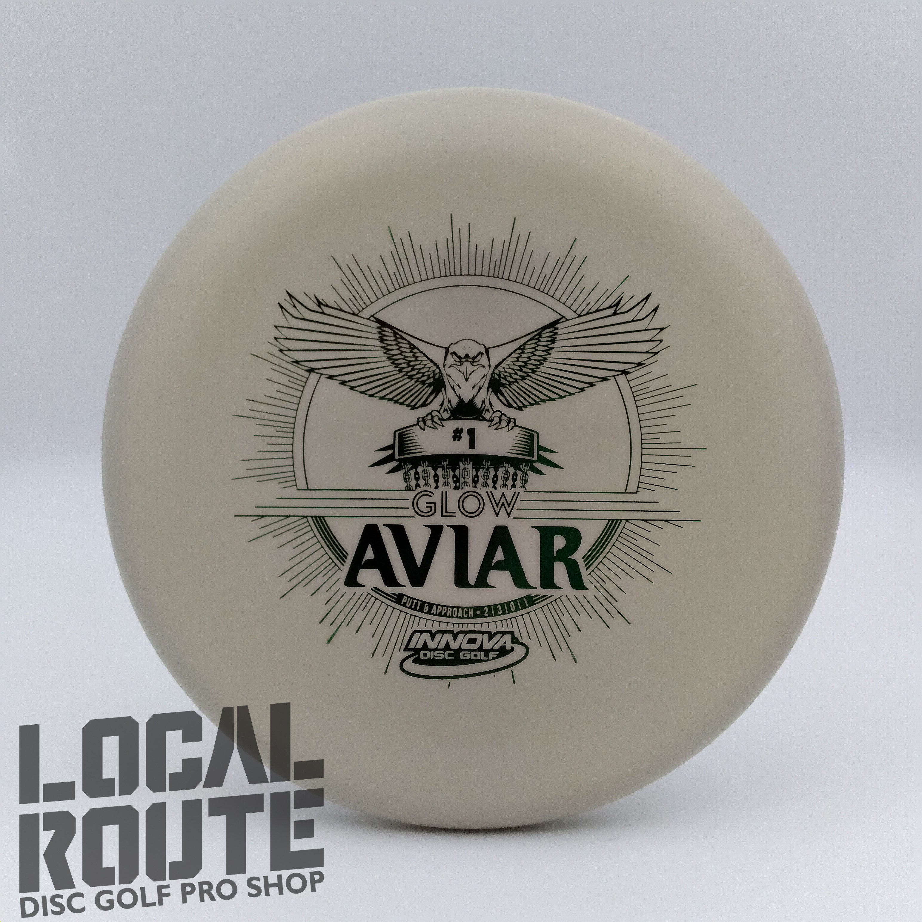 Innova DX Glow Aviar | Putt & Approach 2/3/0/1 | Local Route