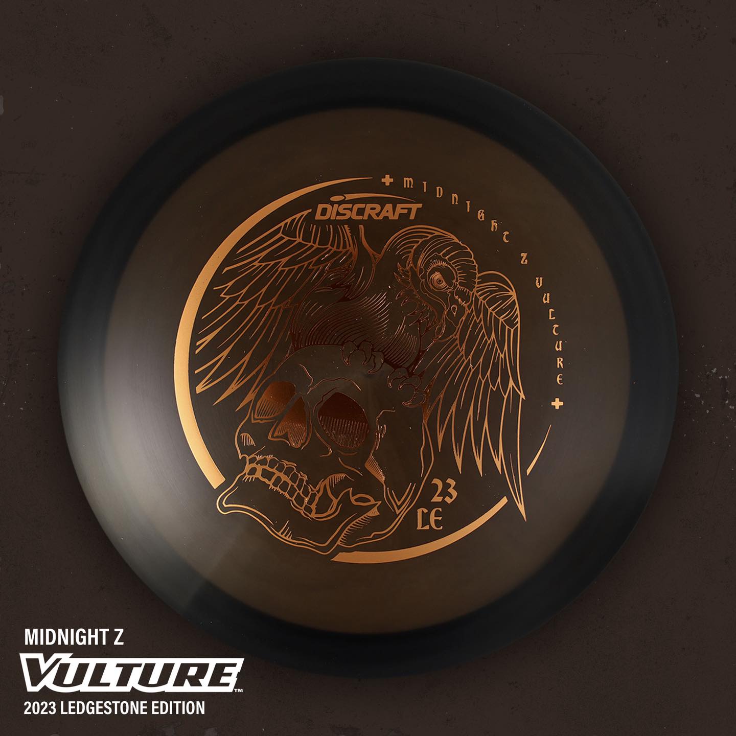 Discraft Midnight Z Vulture - 2023 Ledgestone | Driver 10/5/0/2 | Local ...