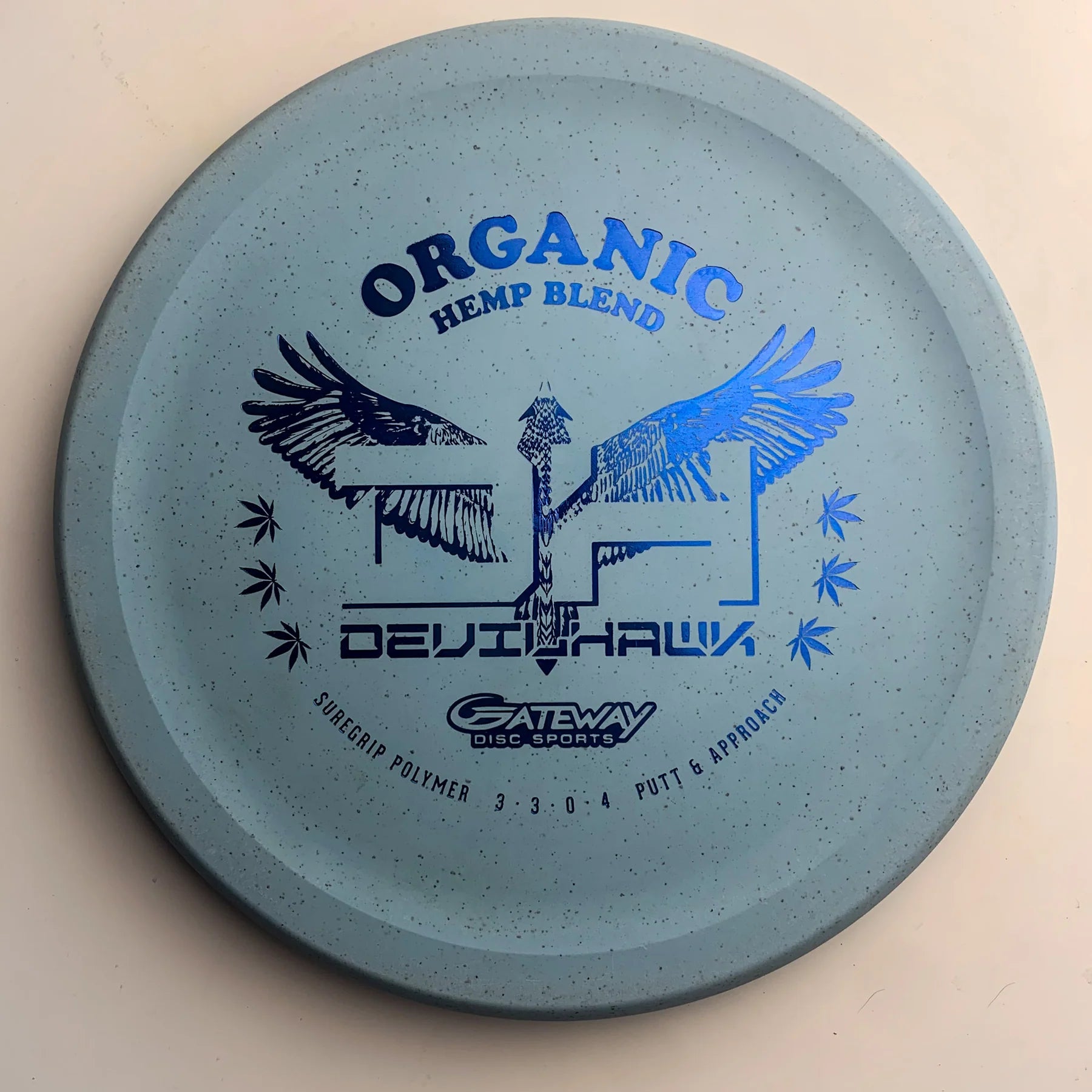 Gateway Organic Hemp Devil Hawk | Putt & Approach 3/3/0/4 | Local Route