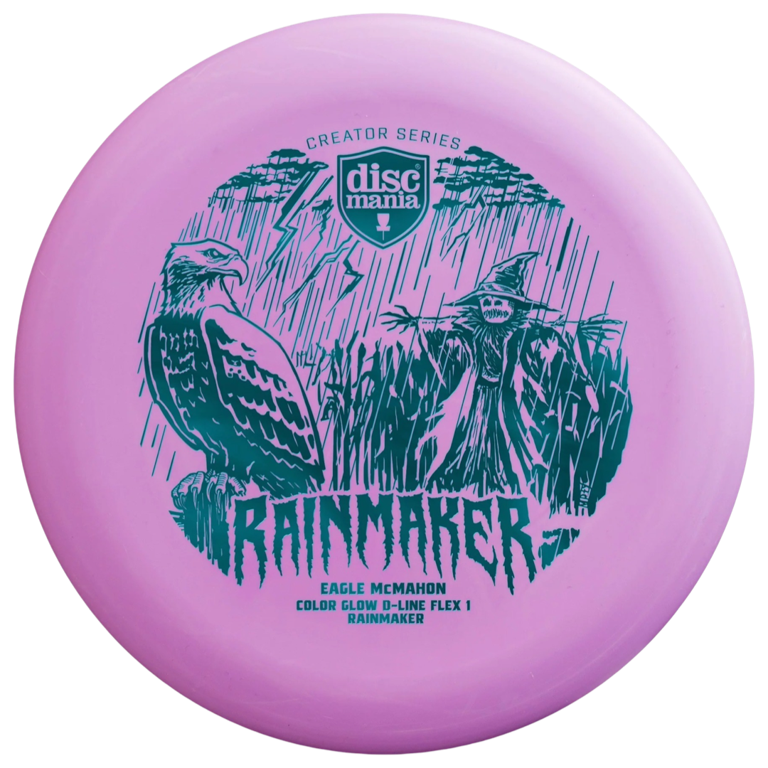 Discmania Color Glow D-Line Flex 1 Eagle McMahon Rainmaker - Eagle ...