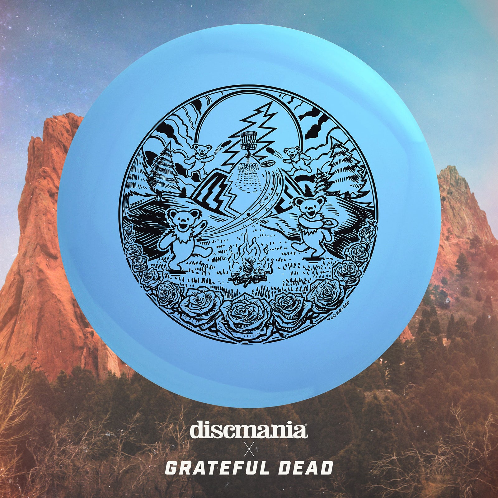 Discmania NEO Method - Grateful Dead Mountain Bears | Midrange 5/5/0/3 ...