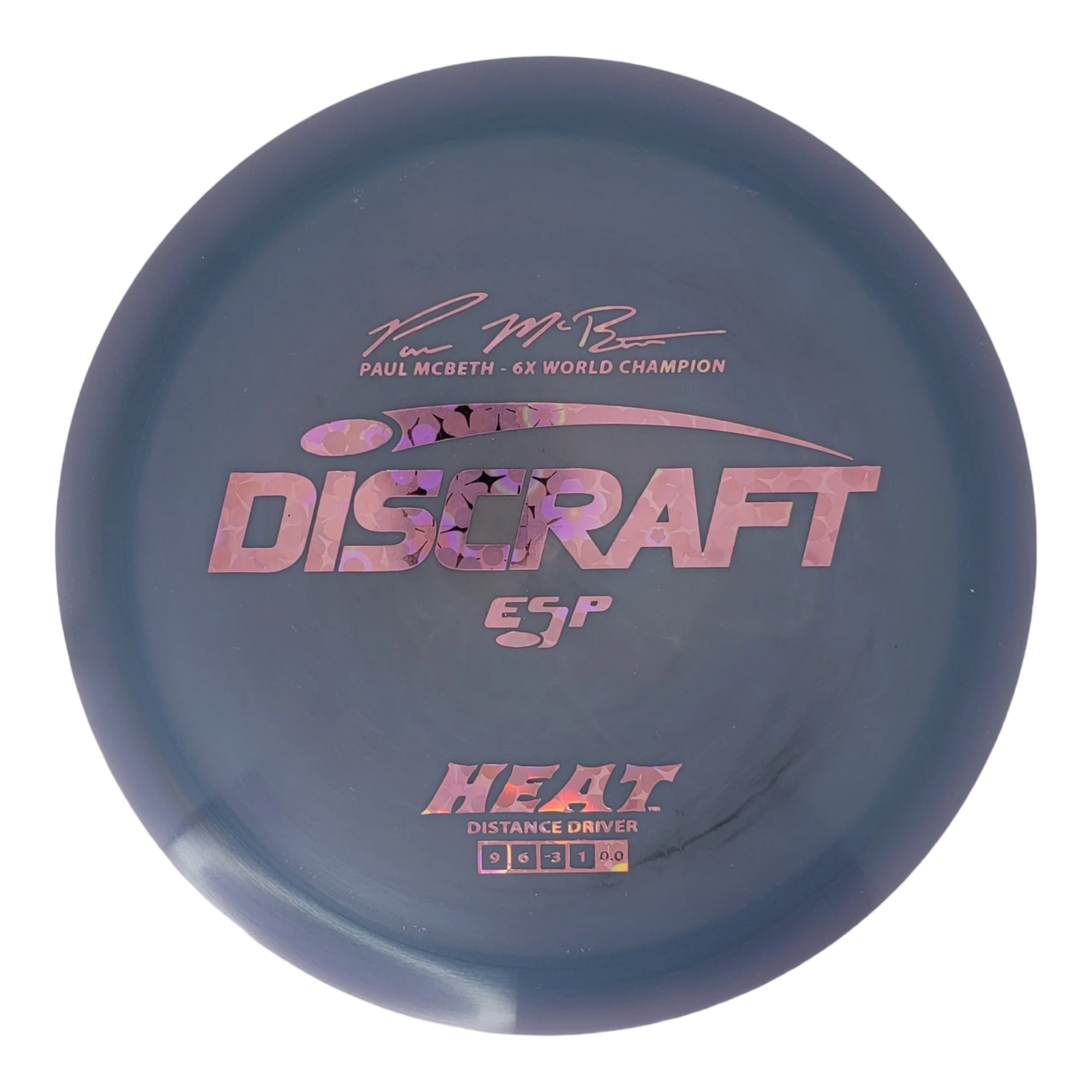 Discraft ESP Heat - Paul McBeth 6x Signature Series | Driver 9/6/-3/1 ...