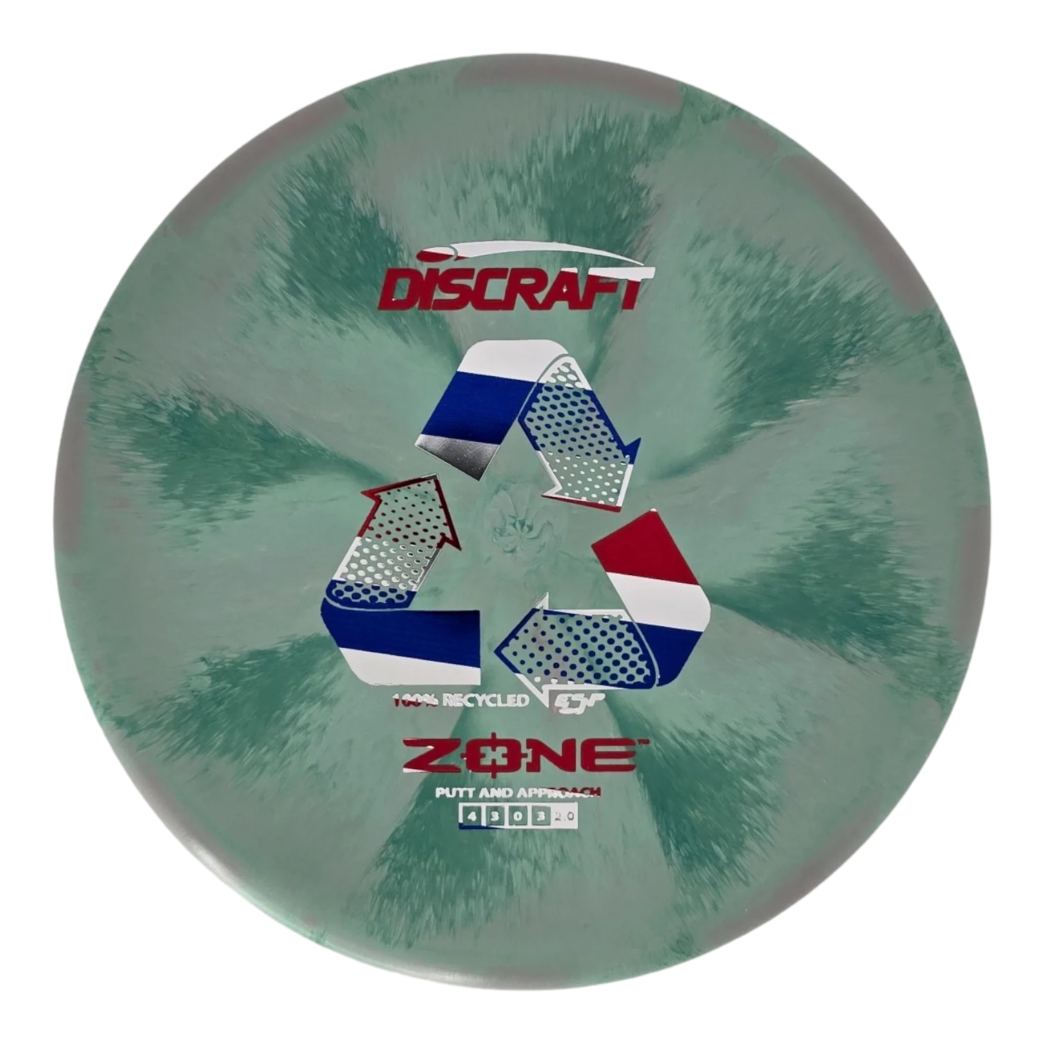 Discraft Recycled ESP Zone | Midrange 4/3/0/3 | Local Route