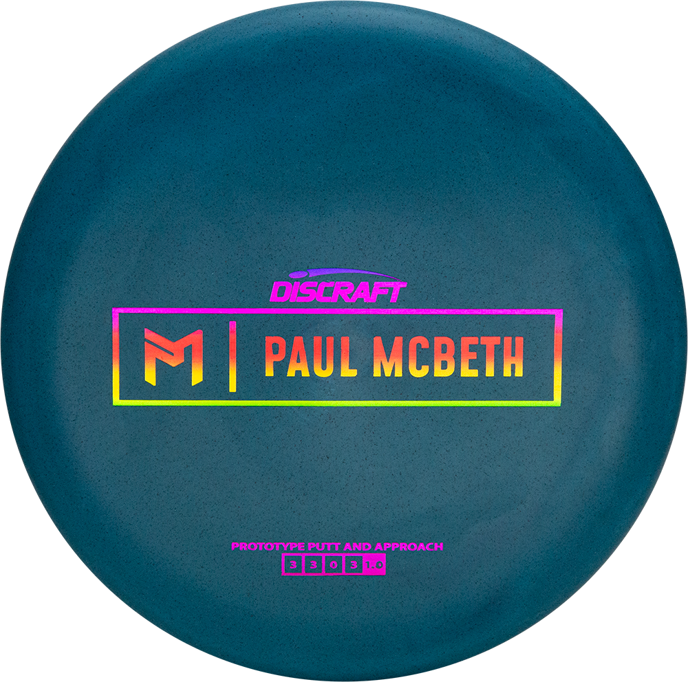 Discraft Rubber Blend Paul McBeth Kratos - Paul McBeth Prototype Bar ...