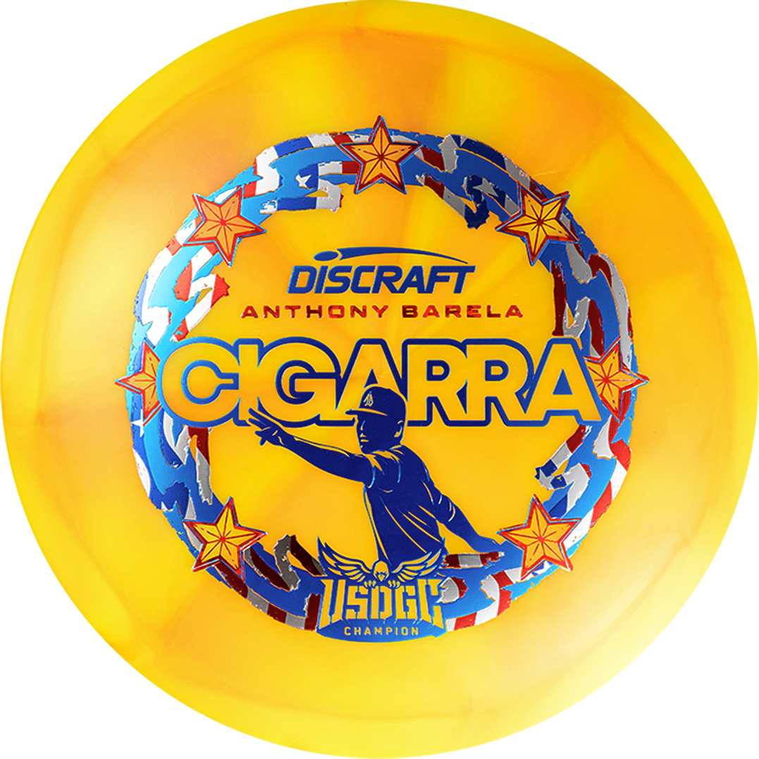 Discraft Z Swirl Anthony Barela Cigarra - Anthony Barela 2025 USDGC ...