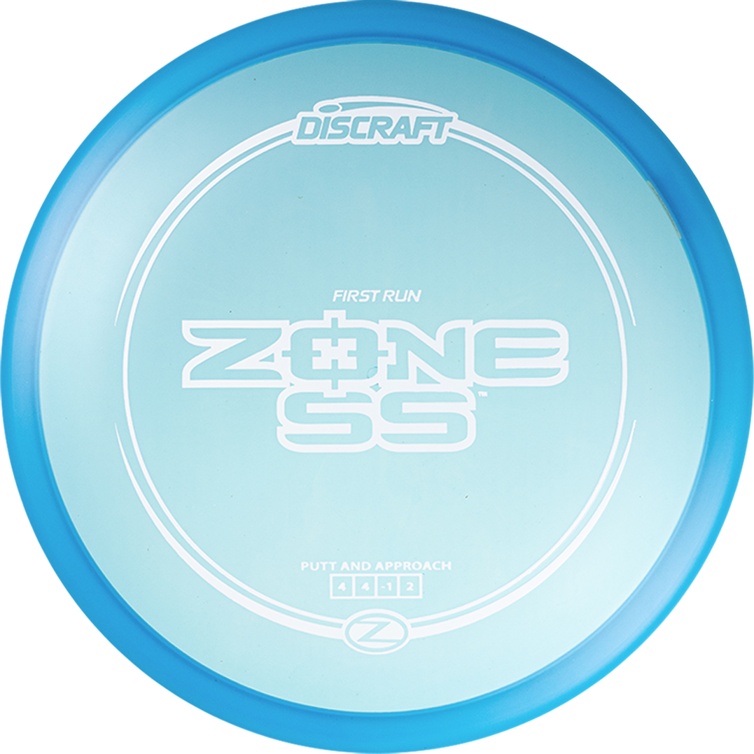 Discraft Z Zone SS - First Run | Putt & Approach 4/4/-1/2 | Local Route