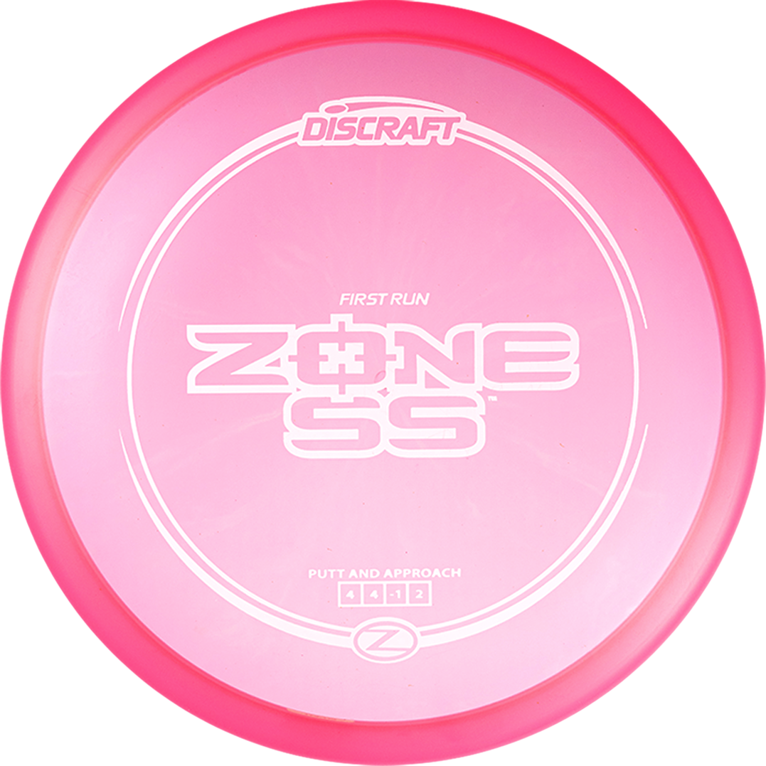 Discraft Z Zone SS - First Run | Putt & Approach 4/4/-1/2 | Local Route