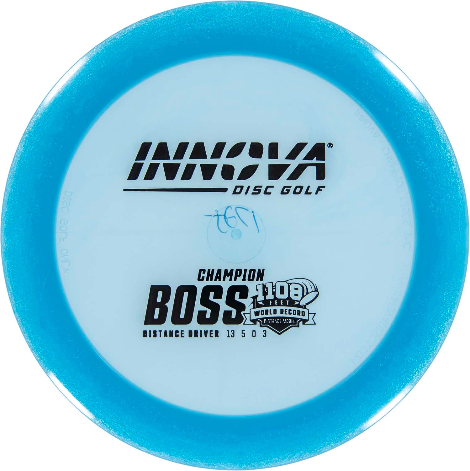 Innova Champion Boss - David Wiggins Jr. 1108ft World Record Stamp ...