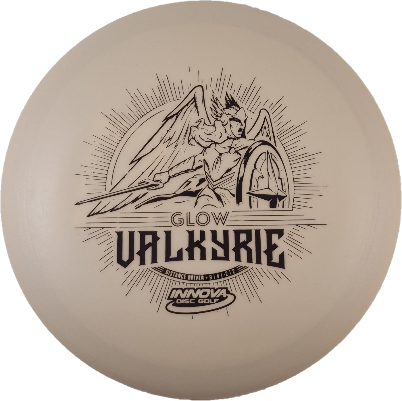 Innova DX Glow Valkyrie | Driver 9/4/-2/2 | Local Route