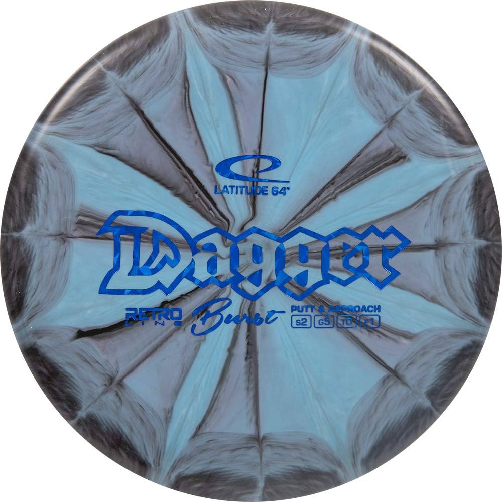 Latitude 64 Retro Burst Dagger | Putt & Approach 2/5/0/1 | Local Route