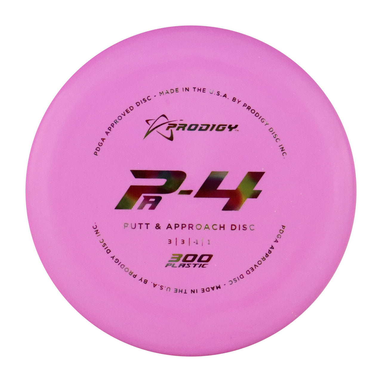 Prodigy 300 PA-4 | Putt & Approach 3/3/-1/1 | Local Route