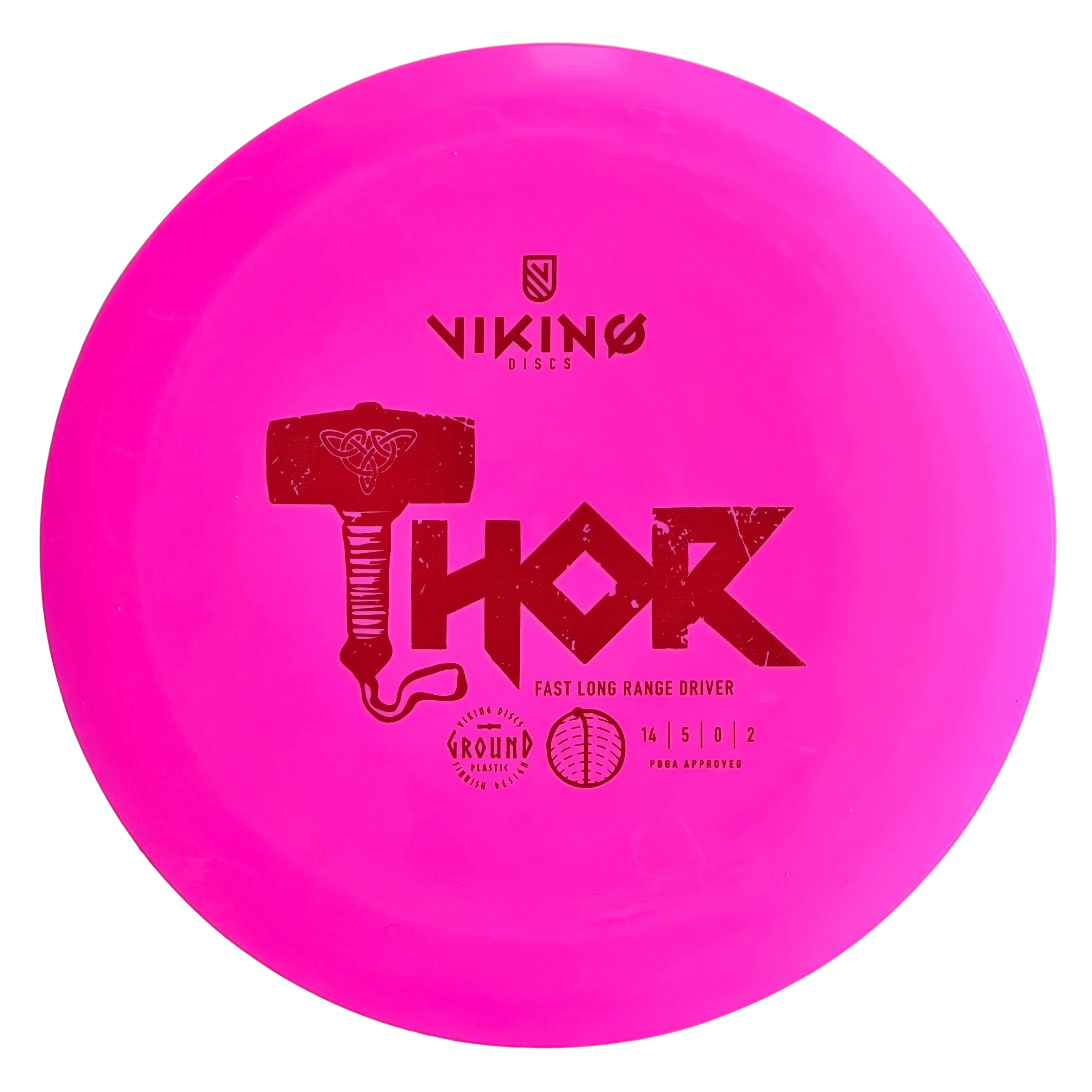 Viking Discs Ground Thunder God Thor | Driver 14/5/0/2 | Local Route
