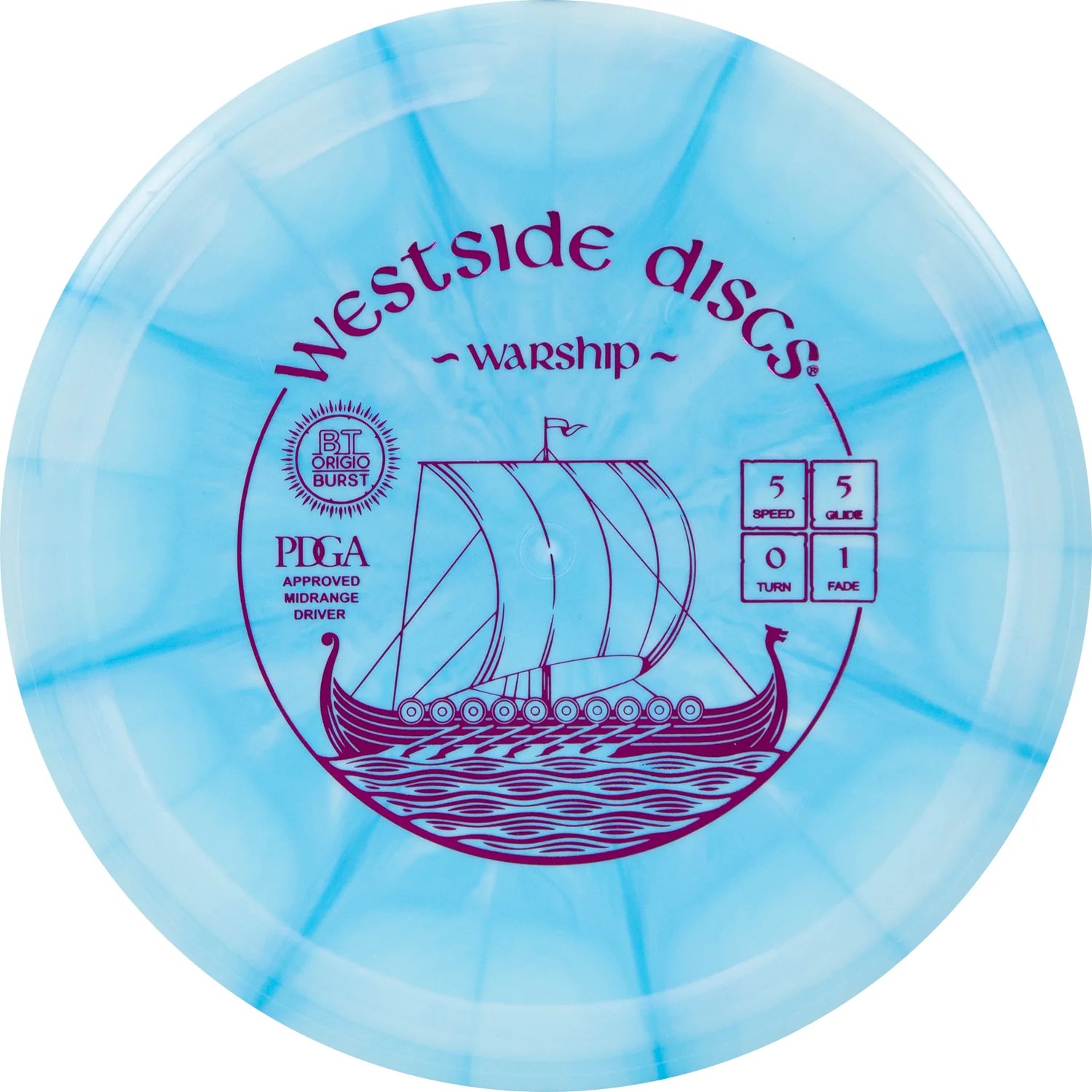 Westside Discs Origio Burst Warship | Midrange 5/6/0/1 | Local Route