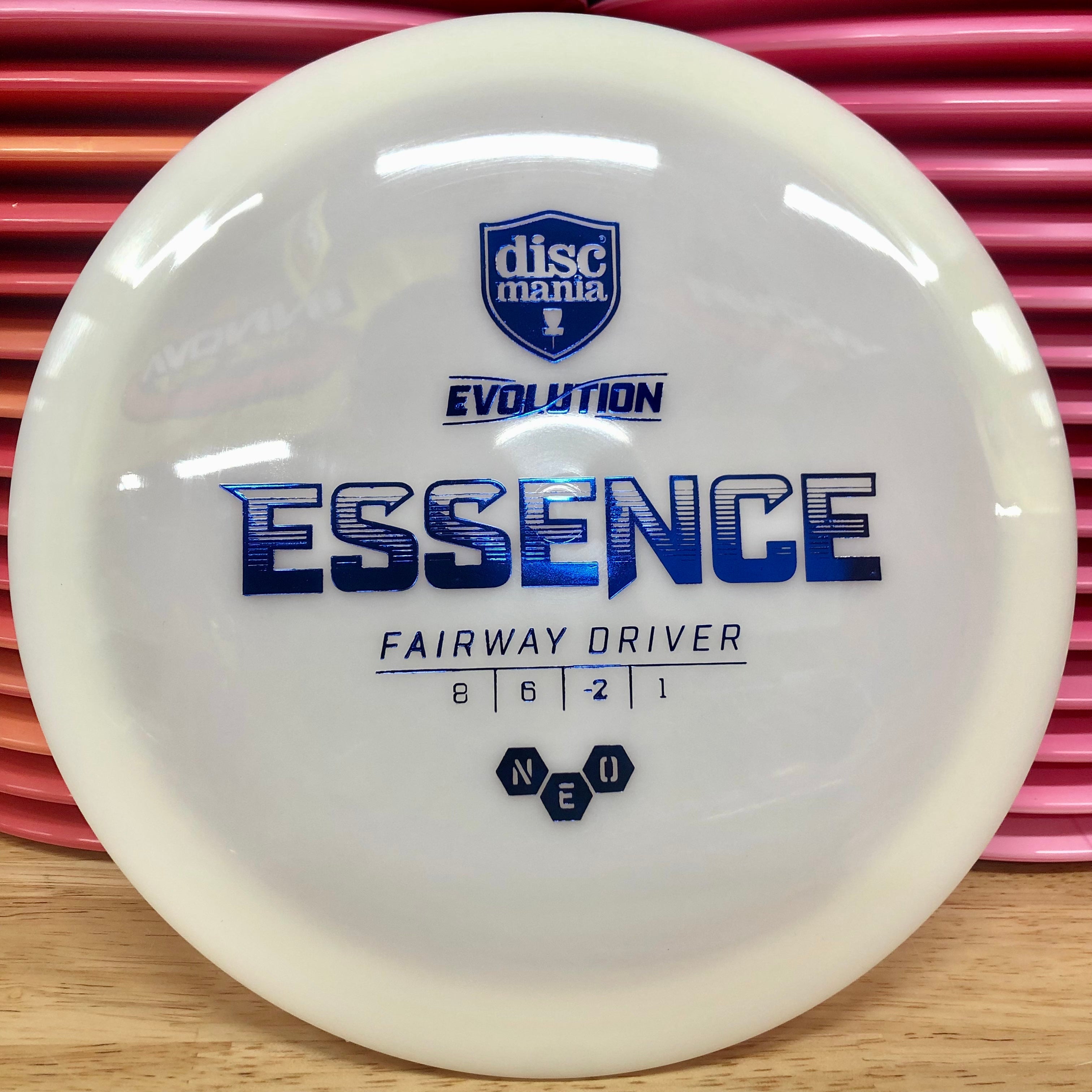 Discmania Neo Essence | Fairway Driver 8/6/-2/1 | Local Route