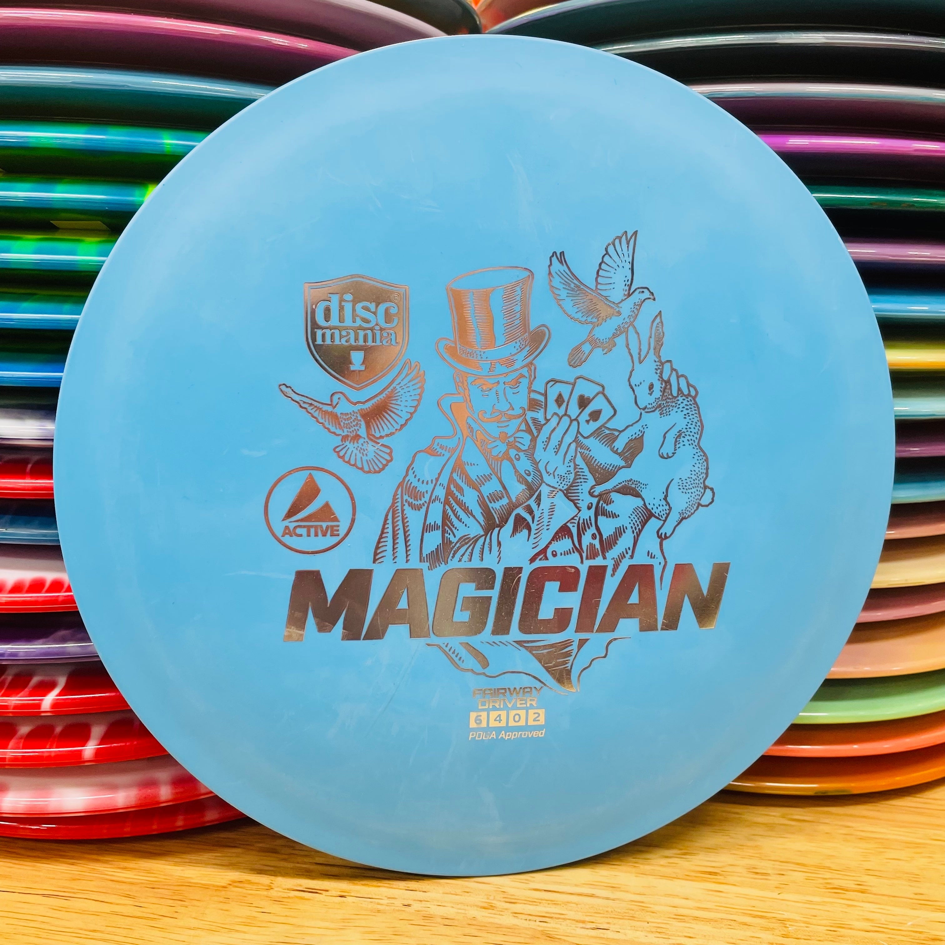 Discmania Active Magician | Fairway Driver 6/4/0/2 | Local Route