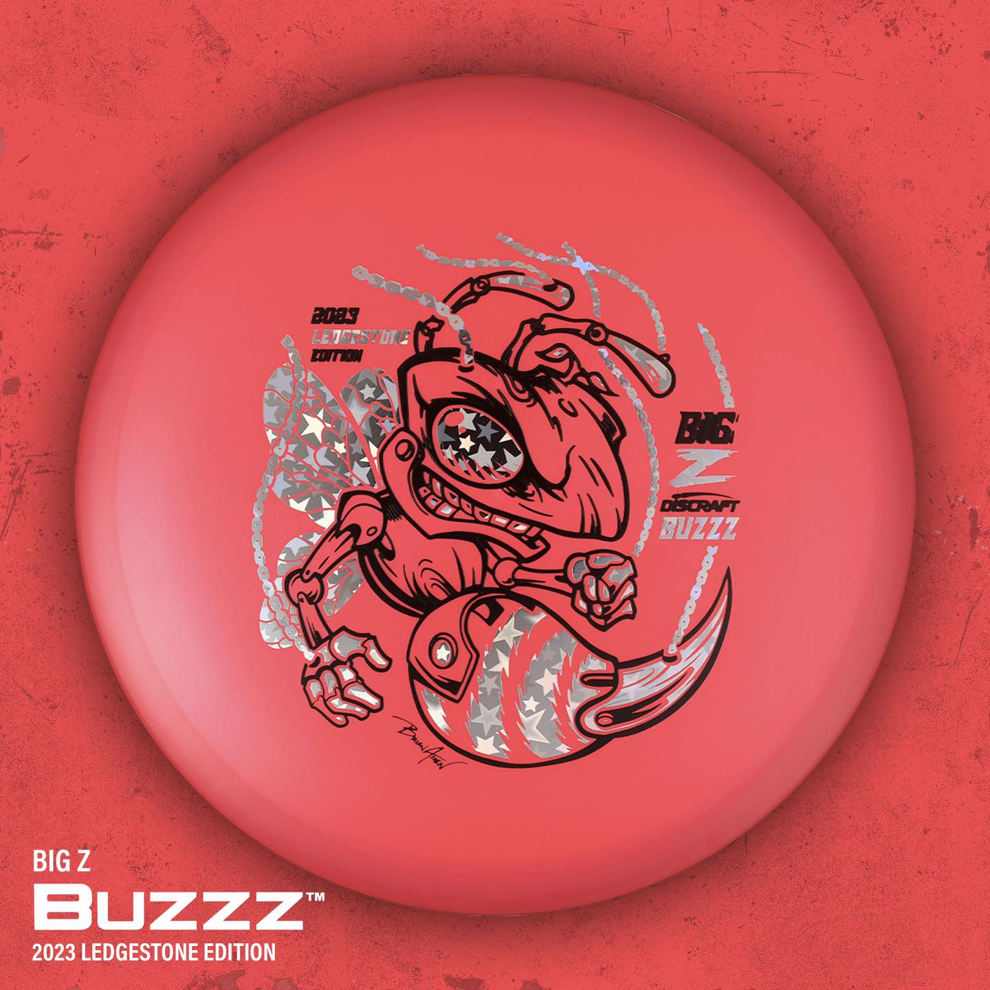 Discraft Big Z Buzzz - 2023 Ledgestone | Midrange 5/4/-1/1 | Local Route