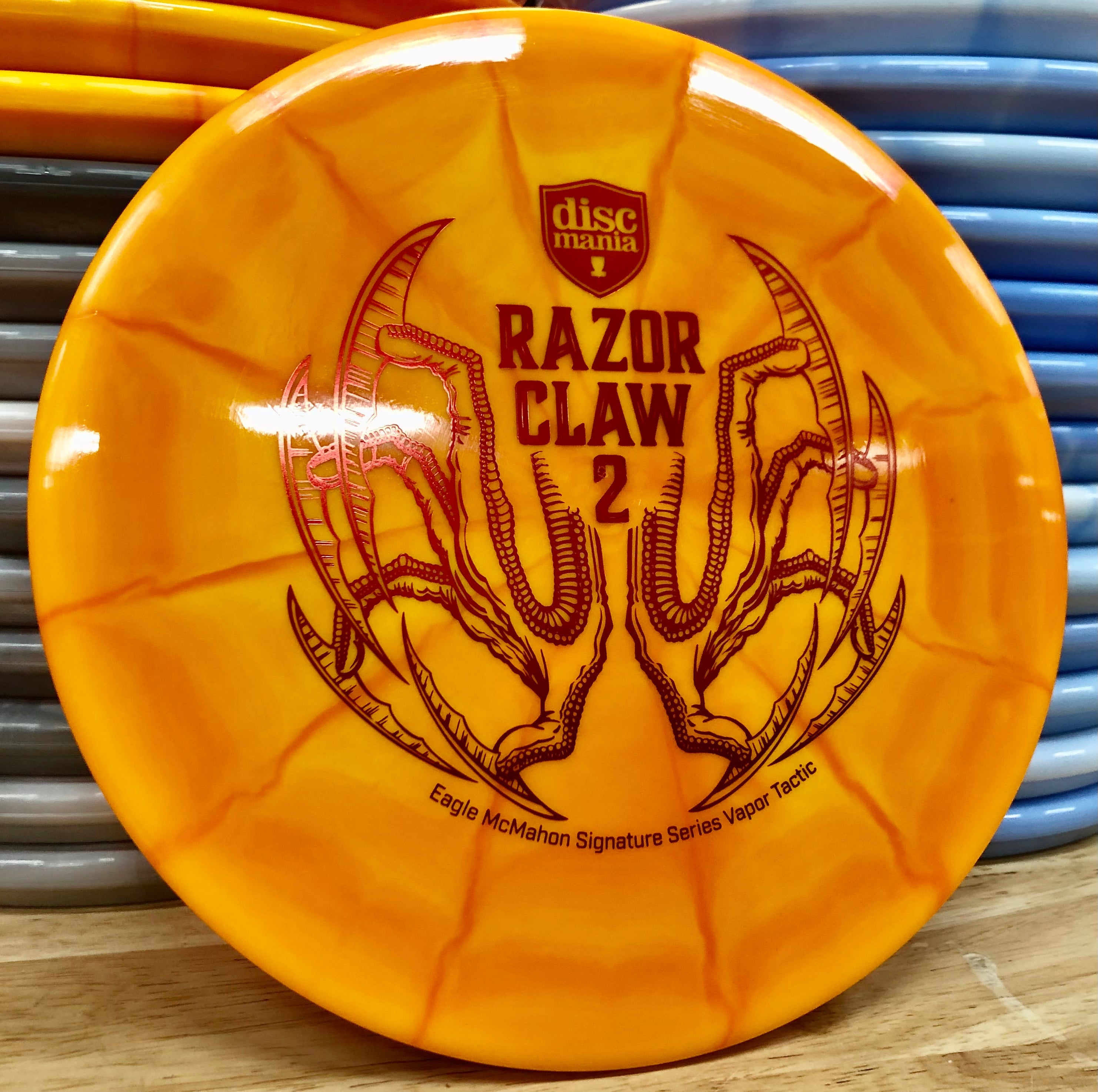 Discmania Lux Vapor Tactic - Eagle McMahon 2022 Signature Series Razor ...