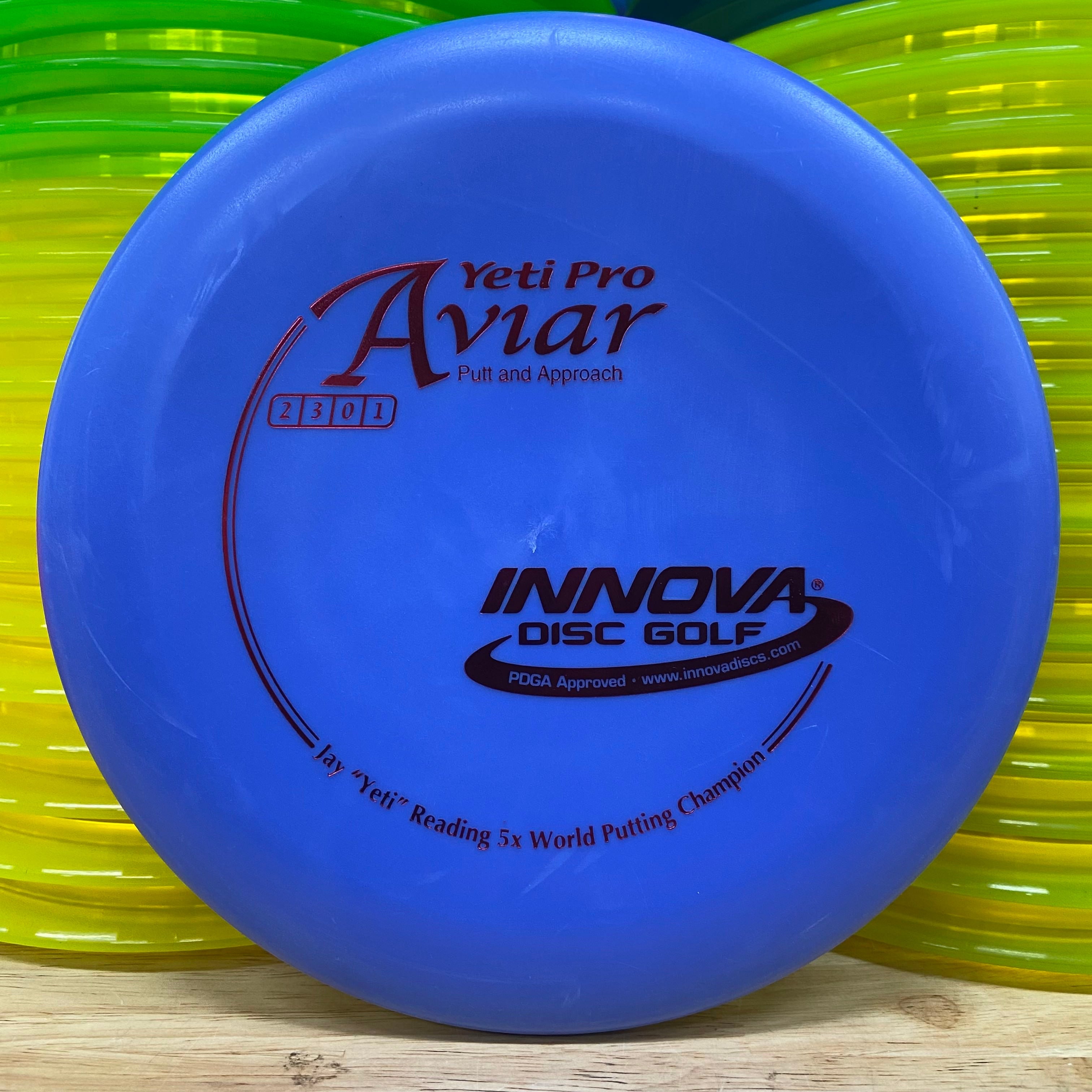 Innova Yeti Pro Aviar - Jay Yeti Reading 5x World Putting Champion ...