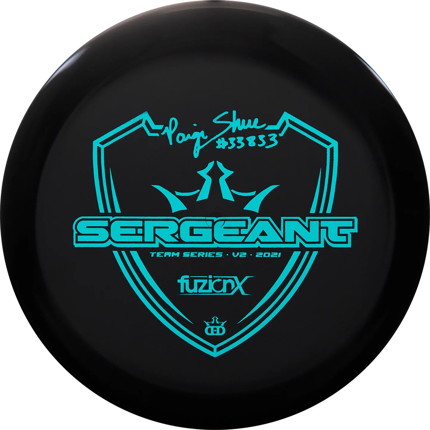 Dynamic Discs Fuzion-X Sergeant - Paige Shue Team Series V2 2021 ...