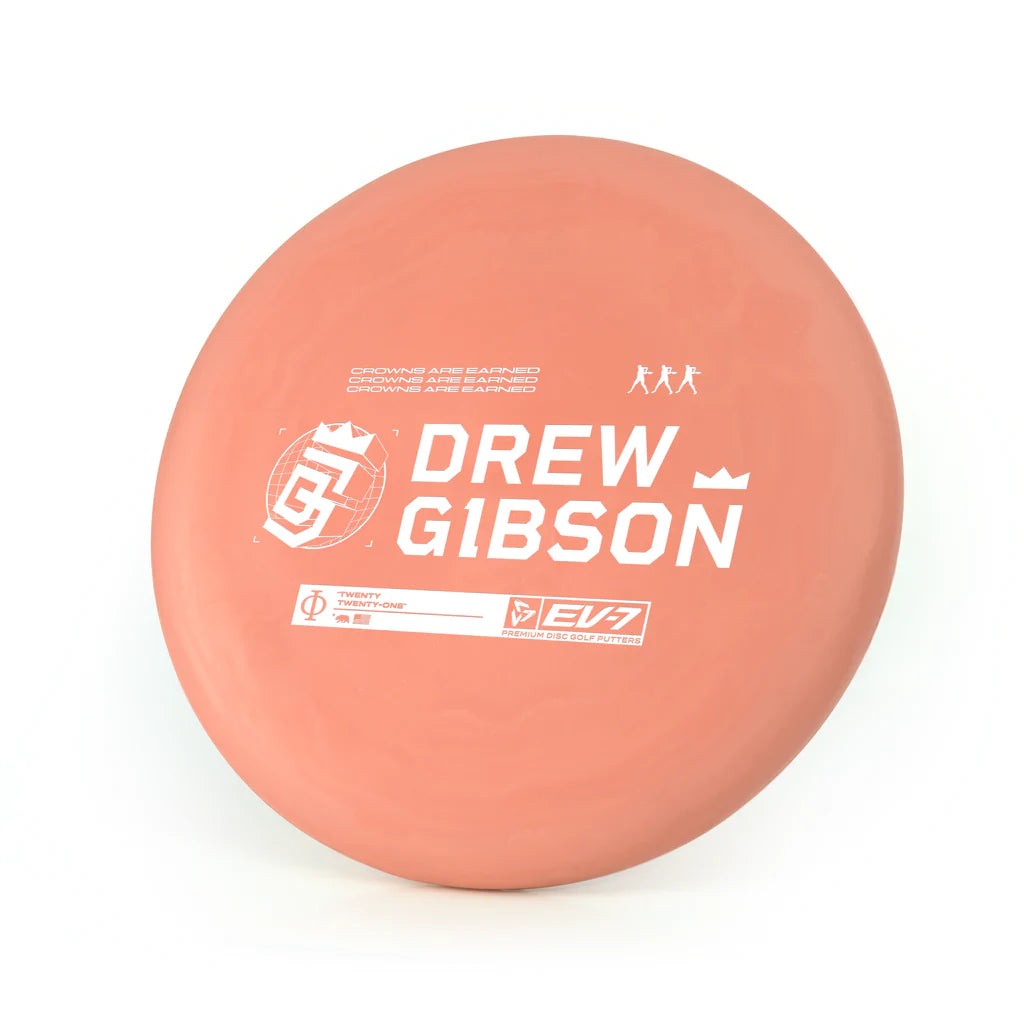 EV-7 OG Medium Phi - Drew Gibson Crowns Are Earned Stamp | Putt ...