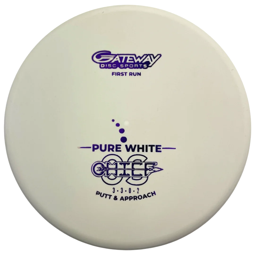 Gateway Pure White Chief | Putt & Approach 3/3/0/1 | Local Route