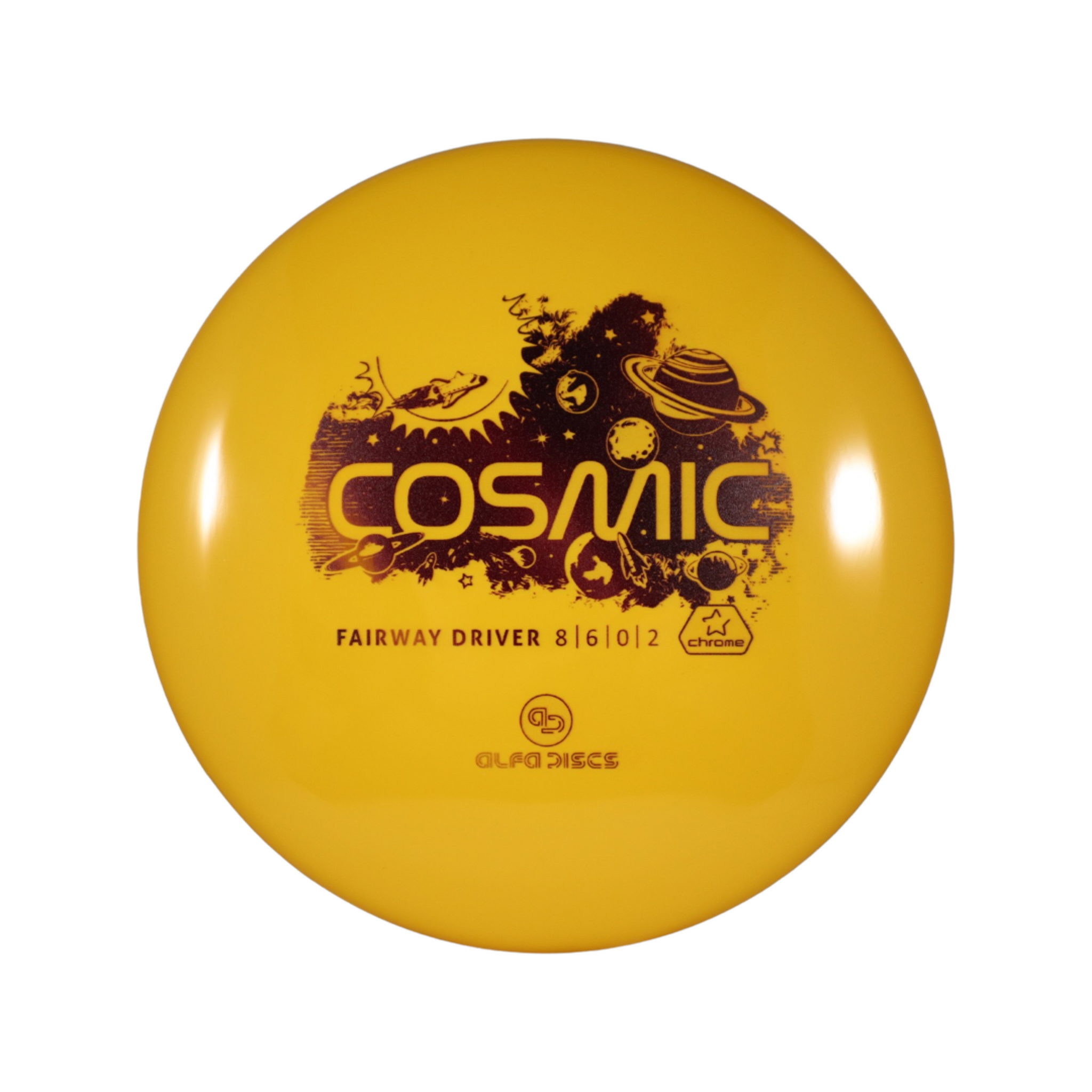 Alfa Discs Chrome Cosmic | Driver 8/6/0/3 | Local Route