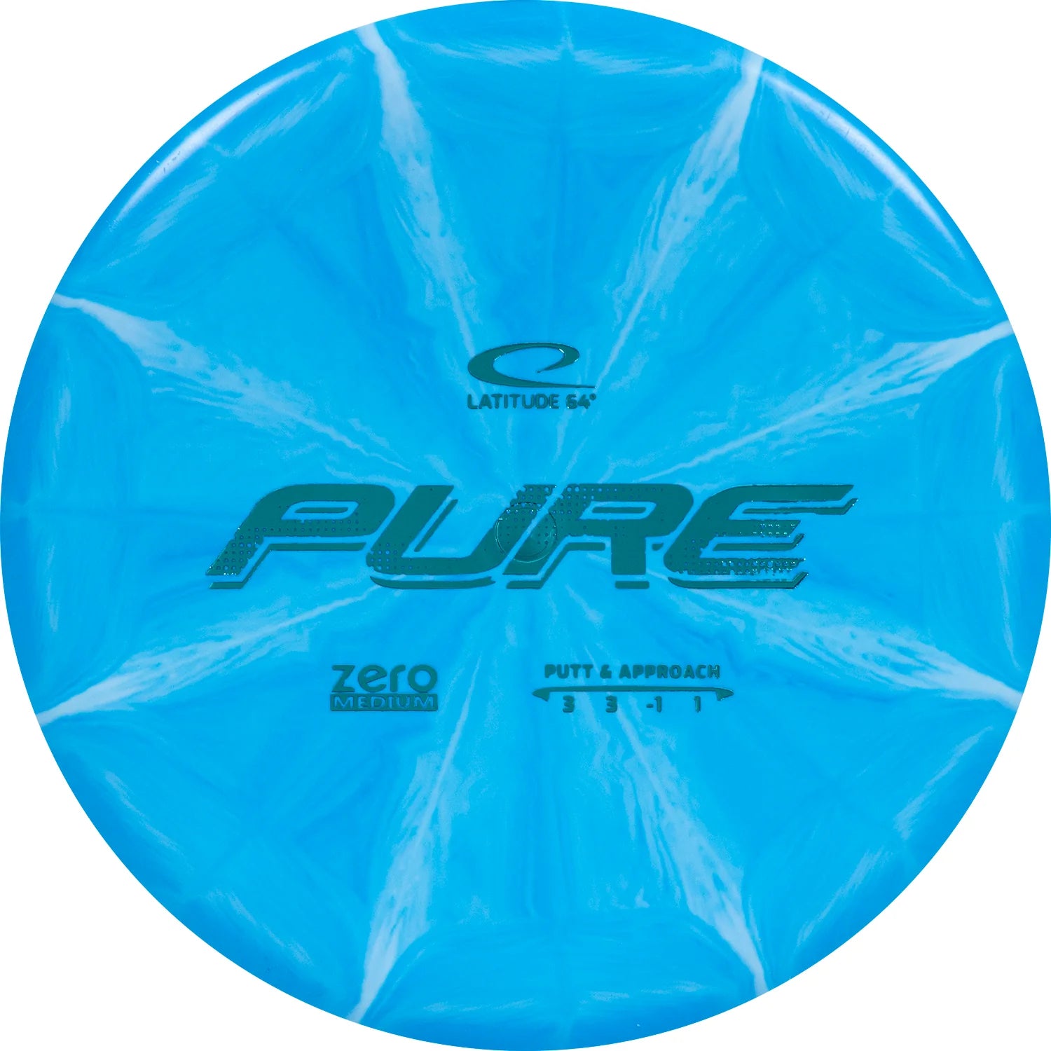 Latitude 64 Zero Medium Burst Pure | Putt & Approach 3/3/-1/1 | Local Route
